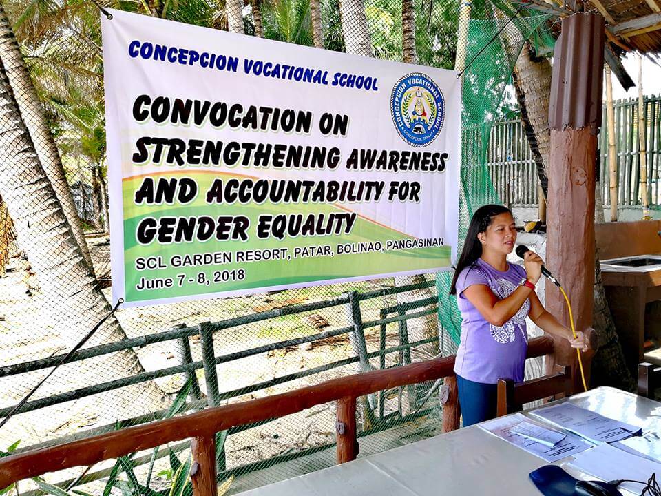 Convocation on Strengthening Awareness and Accountability for Gender Equality June 7-8, 2018 ...
